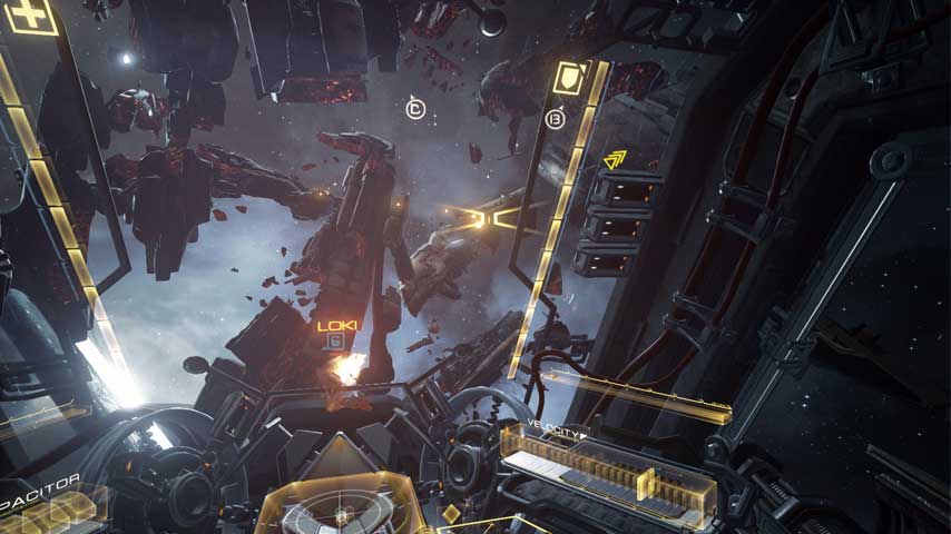 Hands-on with VR's big spaceships and sports mech games | VG247