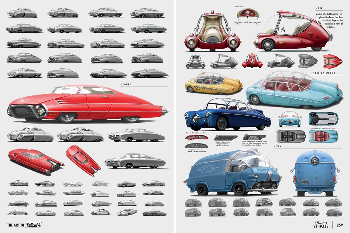 Fallout 4: new weapons, mutants, bots star in 30 pages of art | VG247