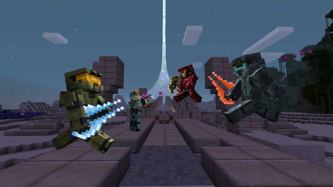 Halo 5's Master Chief and Locke get Minecraft skins - VG247