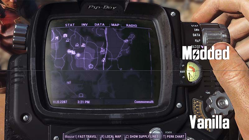 Fallout 4 mod makes in-game map a lot more readable | VG247