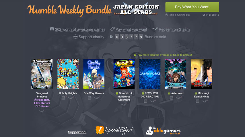 Japanese-made favourites return in Humble Weekly Bundle | VG247