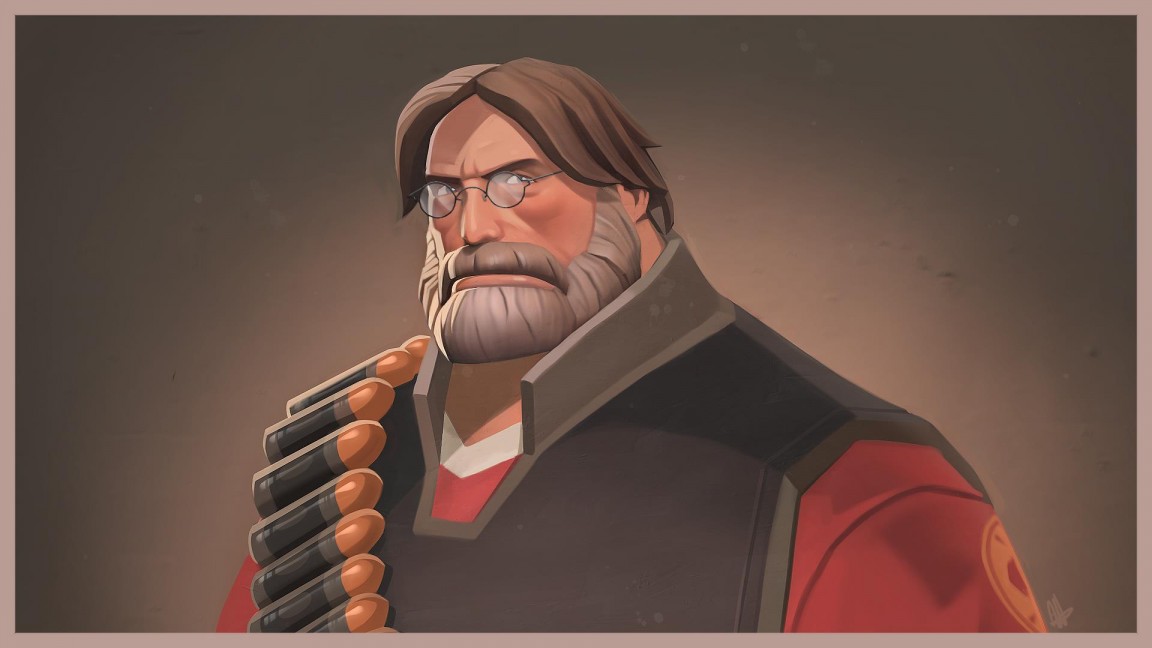 Team Fortress 2 - you can play a Heavy with Gabe Newell's face | VG247
