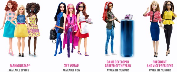 Barbie's chosen career for 2016 is game development | VG247