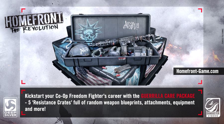 Homefront: The Revolution Resistance Mode, pre-order bonuses announced ...