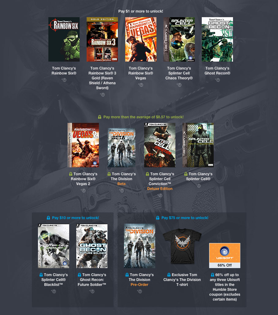 The Division beta code available in latest Humble Weekly Bundle | VG247