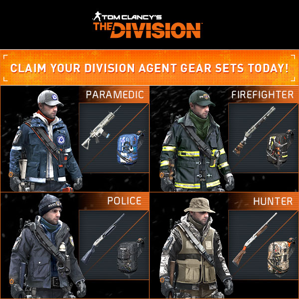 Get four free gear-sets in The Division with this code [Update] | VG247