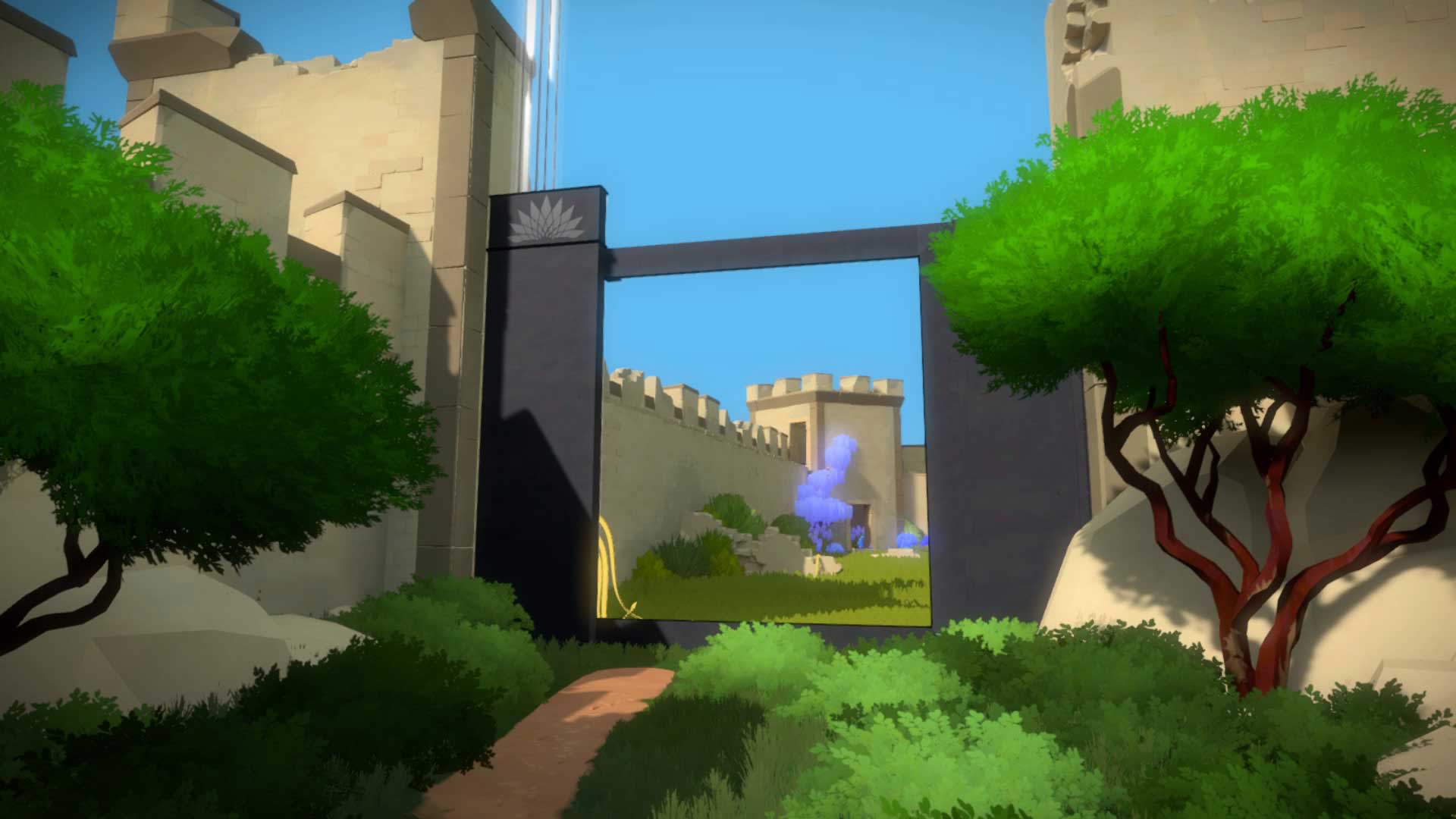 The Witness: how to solve the first puzzle in the garden | VG247