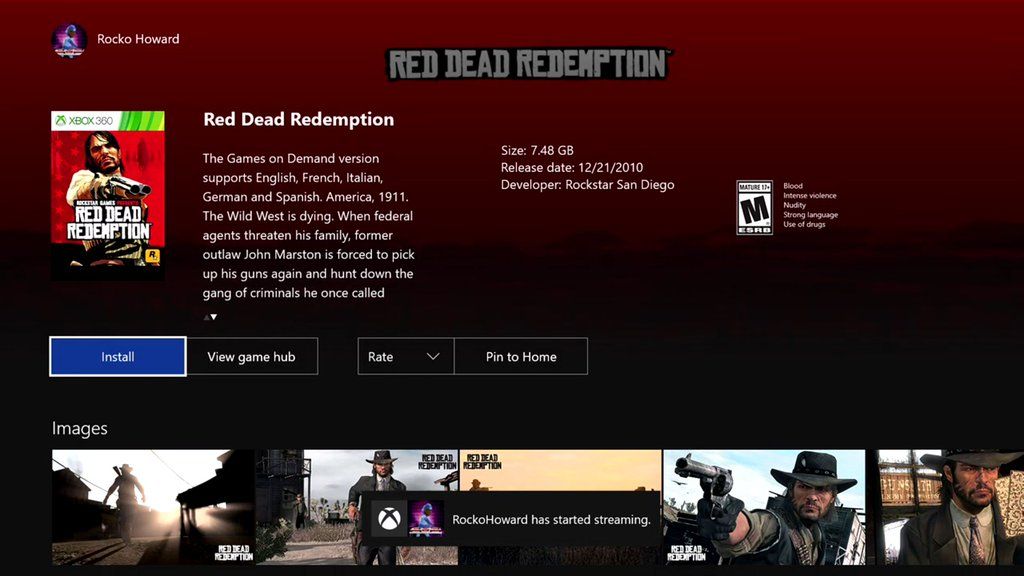 Red Dead Redemption is now backward compatible on Xbox One | VG247