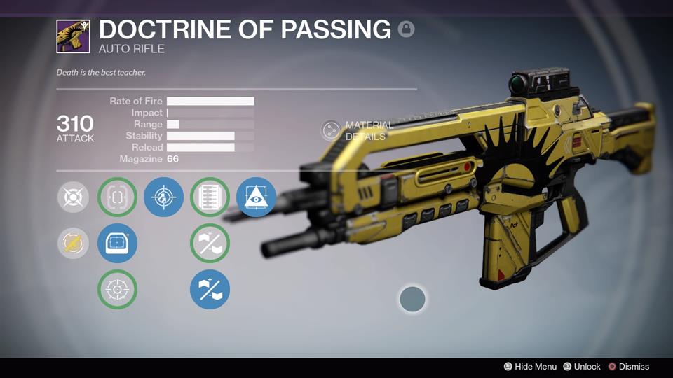Destiny Invisible Hand