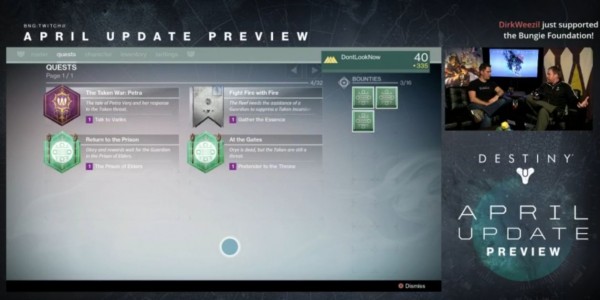 Destiny's April update has 335 Light, new Prison of Elders challenges ...