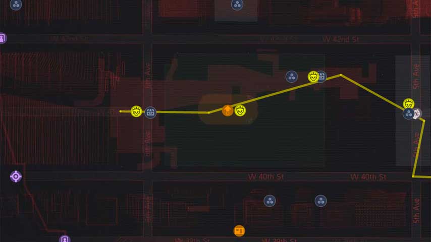 The Division Boss Map