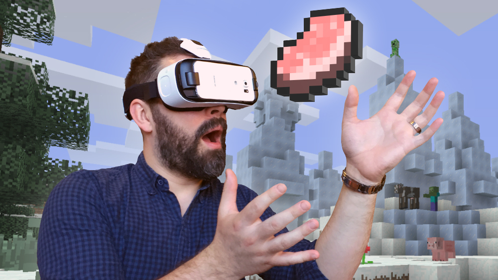 Minecraft now works with Gear VR | VG247
