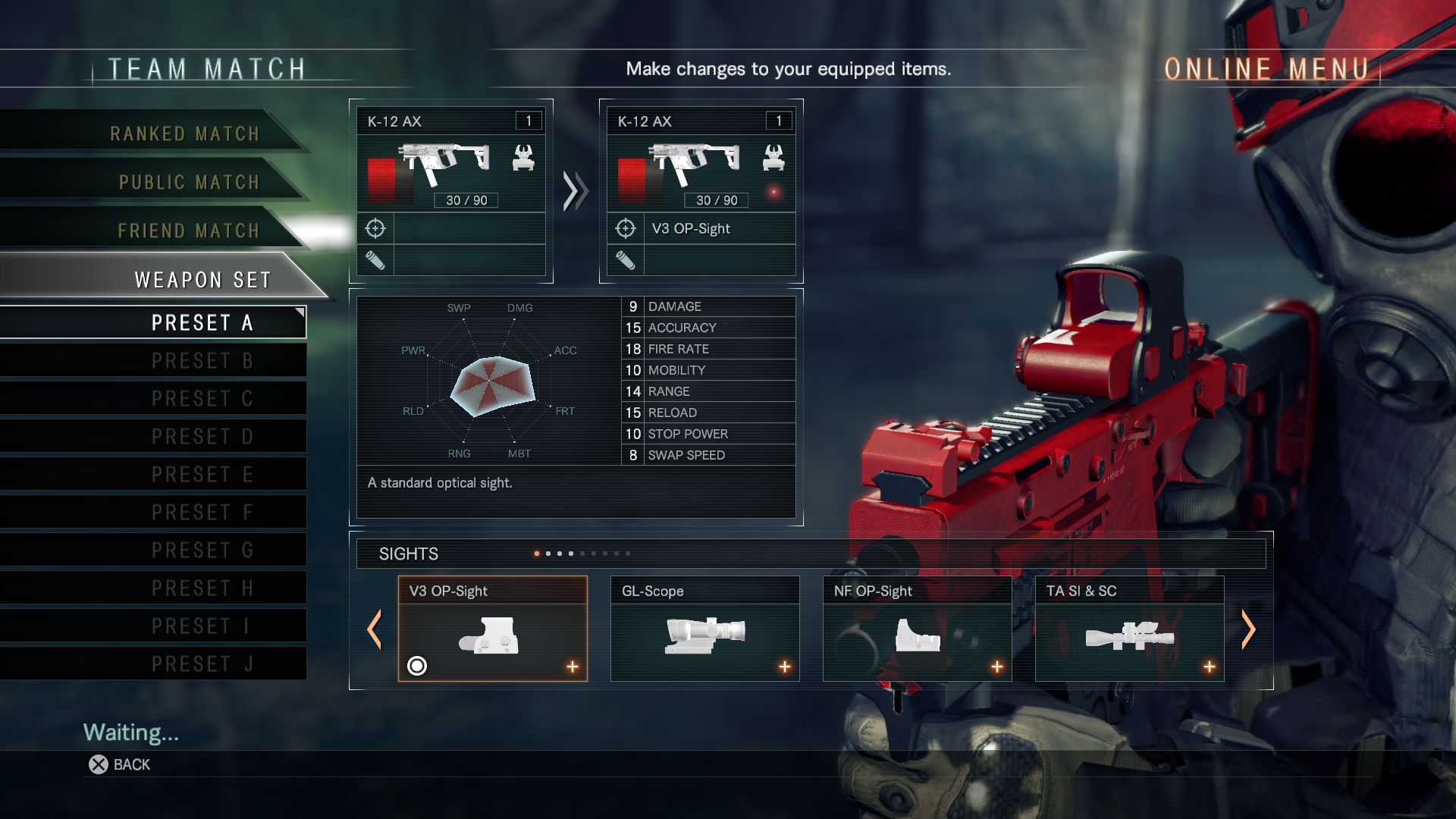 Resident Evil: Umbrella Corps emotes, armor, weapons can be customized ...