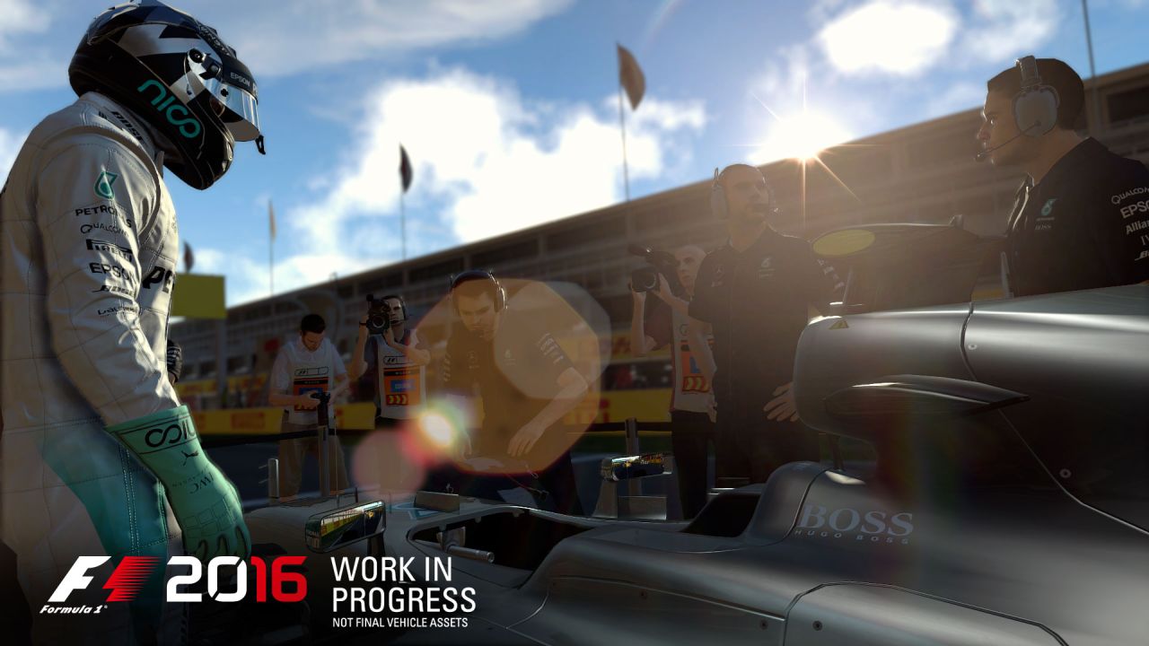Early screenshots for F1 2016 show new time of day editor | VG247