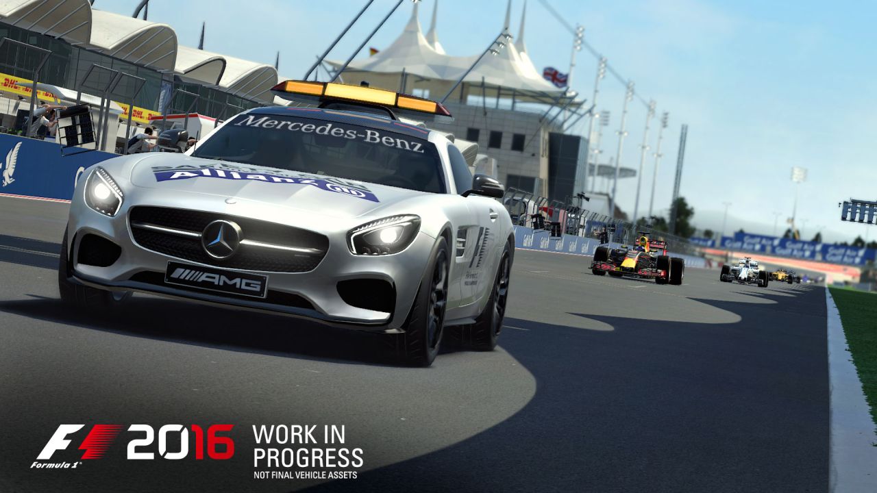 Early screenshots for F1 2016 show new time of day editor | VG247
