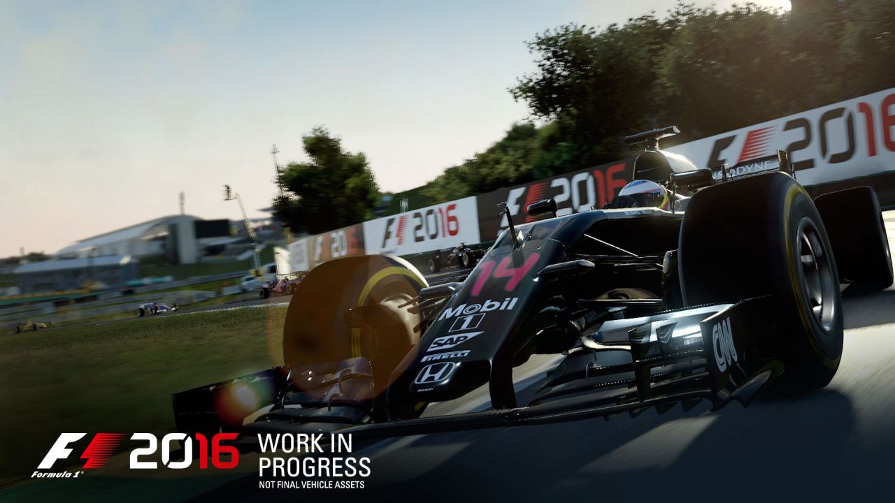 Early screenshots for F1 2016 show new time of day editor | VG247