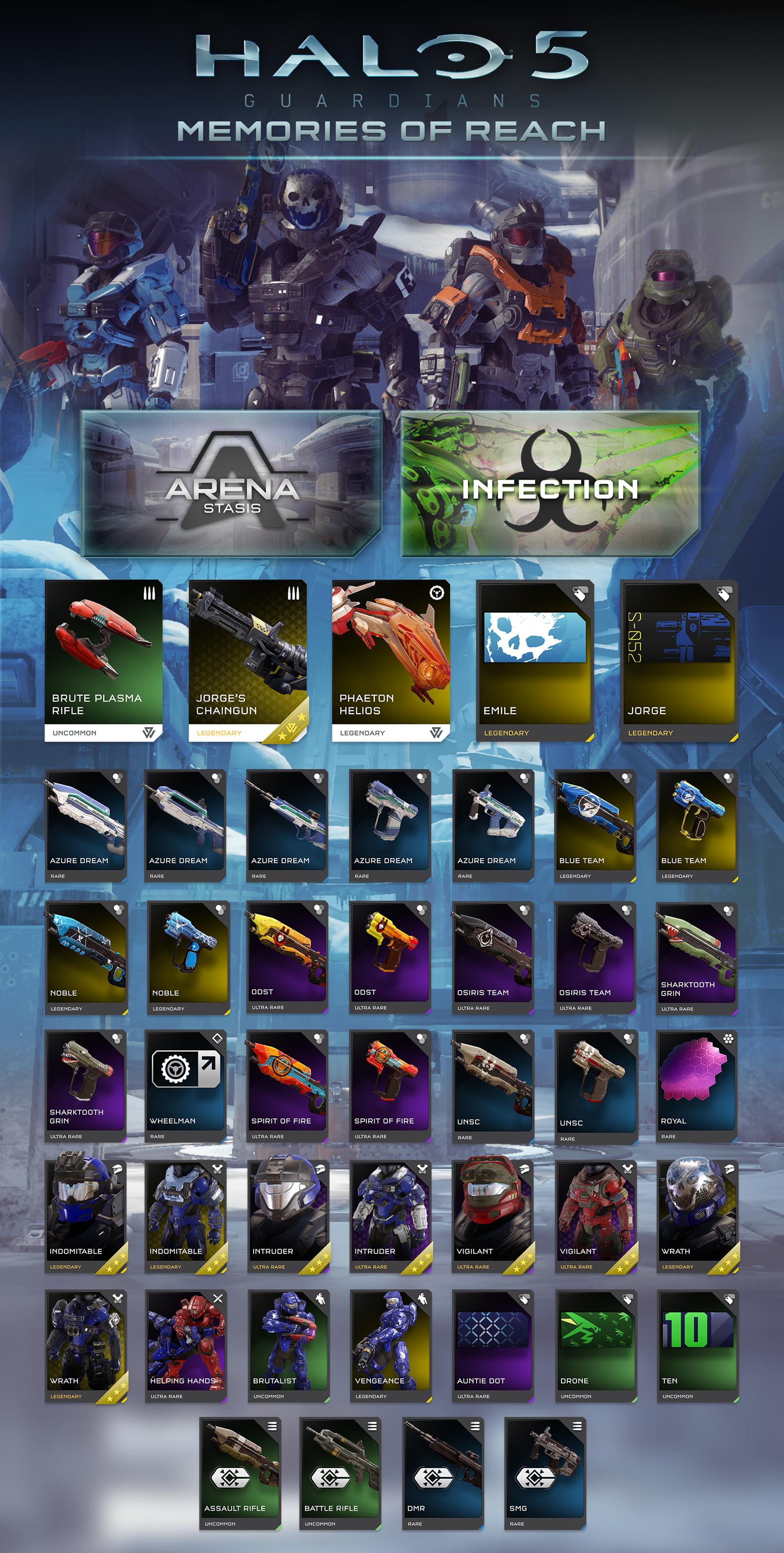 Halo 5 Memories of Reach brings new matchmaking options, increases ...