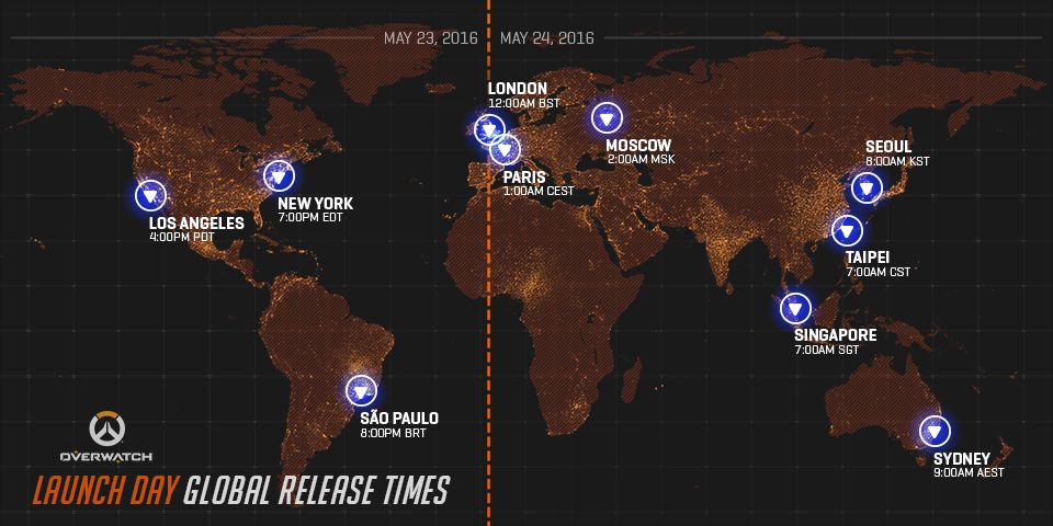Overwatch: server times and everything you need to know for launch | VG247