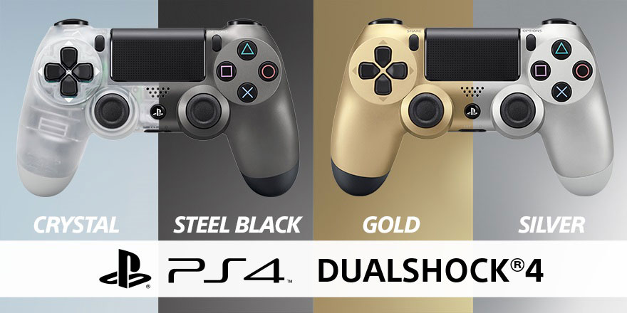 Crystal and Steel Black DualShock 4 controllers hit EU in July | VG247