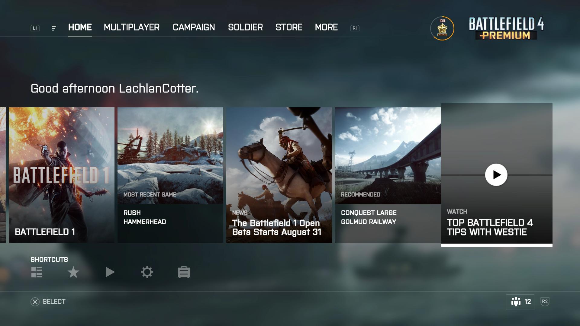 Battlefield 4 gets new, cleaner UI on PS4 and Xbox One - VG247