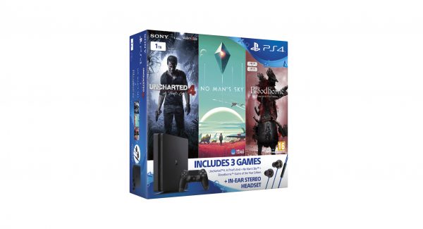 Three PS4 1TB bundles coming next month, each contains Uncharted 4 and ...