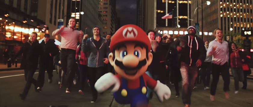 Super Mario Run live-action trailer desires you to run