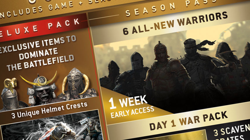 For Honor Season Pass detailed and yanked, but not before suggesting ...
