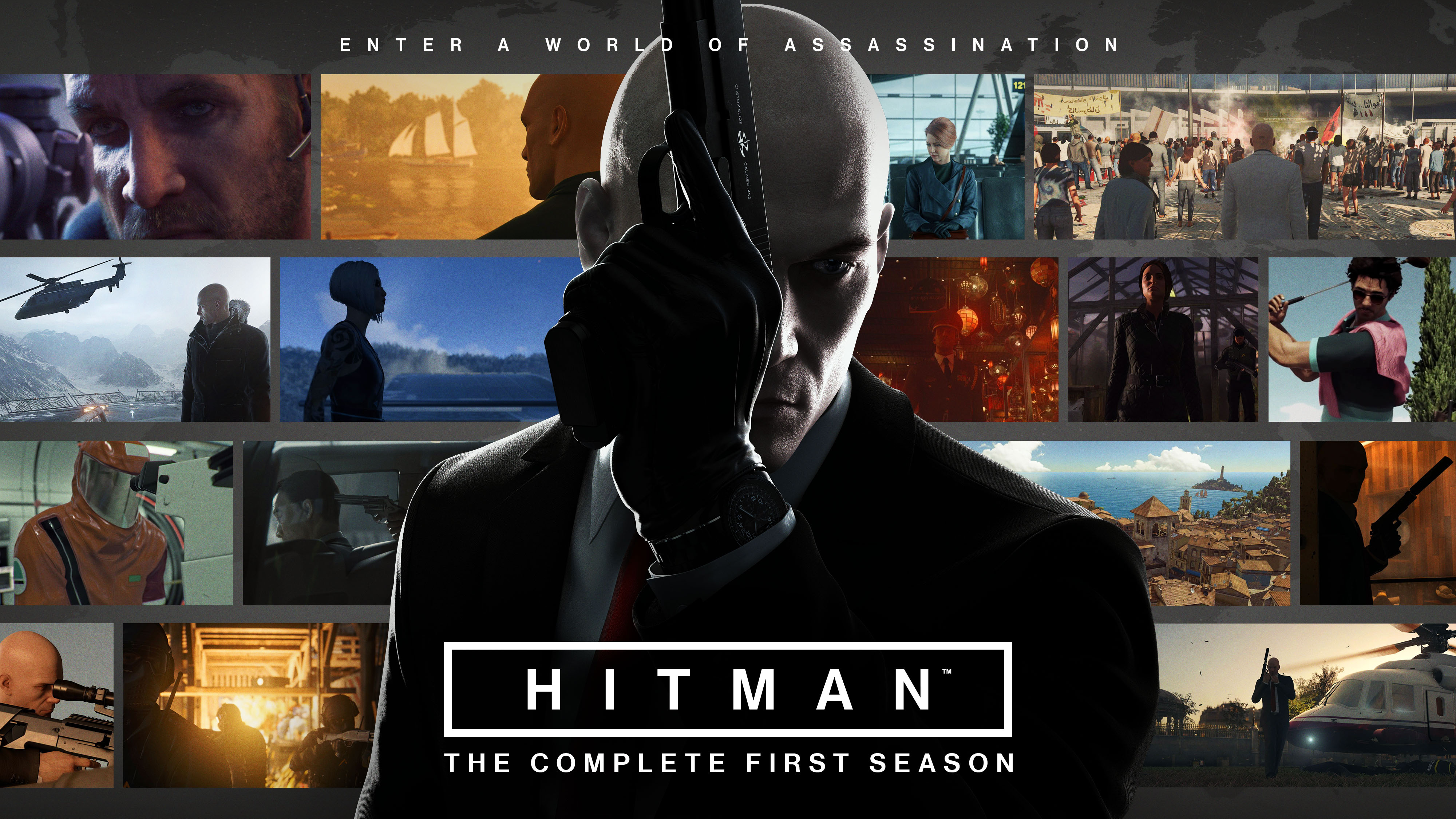 Who’s answerable for this Hitman: The Complete First Season trailer?