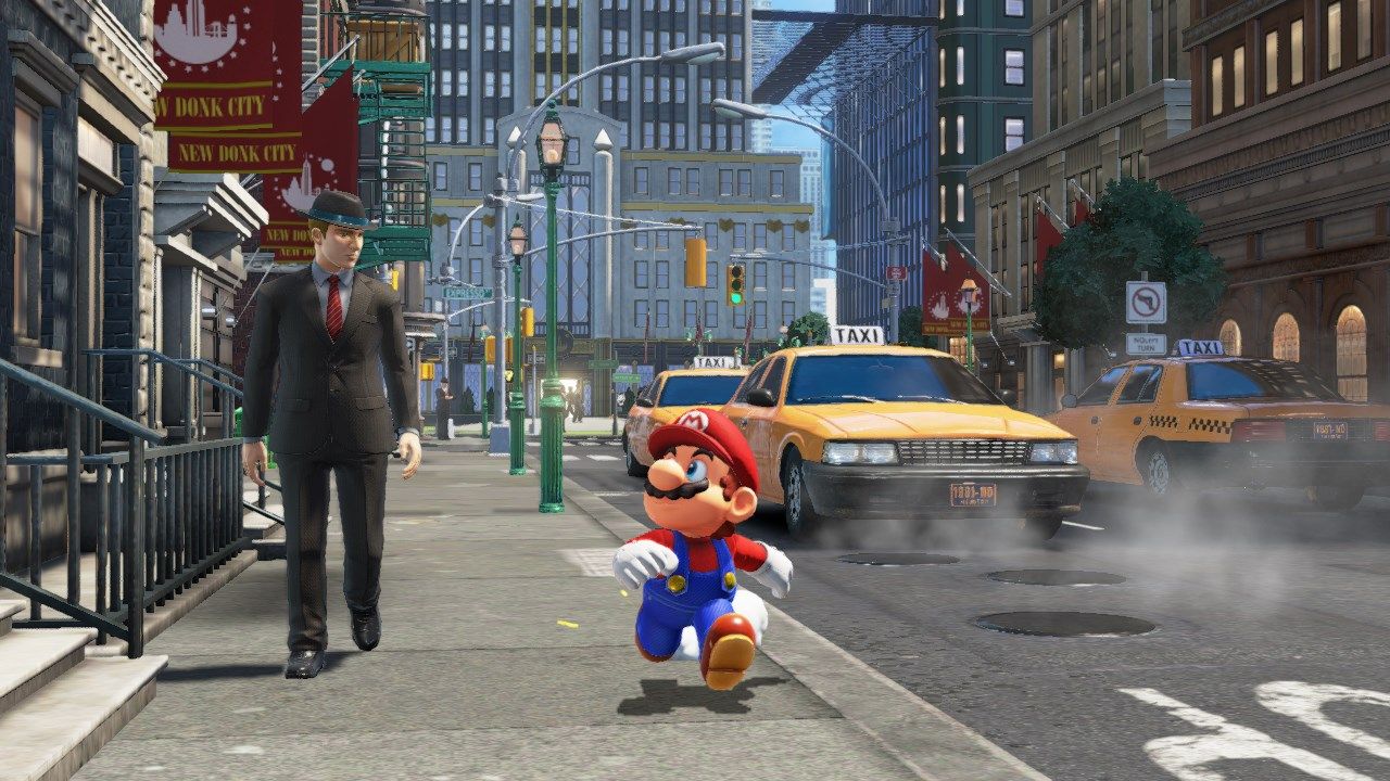 Dropping Mario into a "normal" environment like New Donk City in Super ...