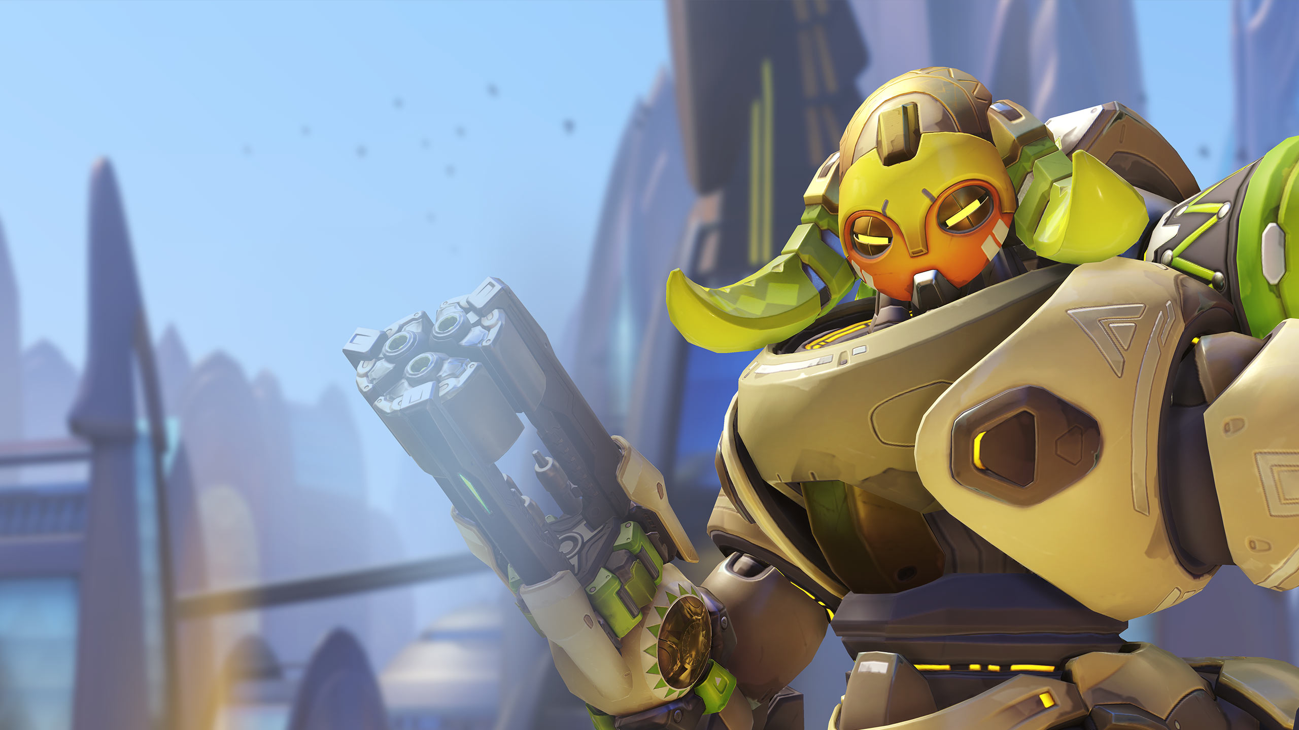Overwatch's new hero is a Guardian Robot tank named Orisa who was ...