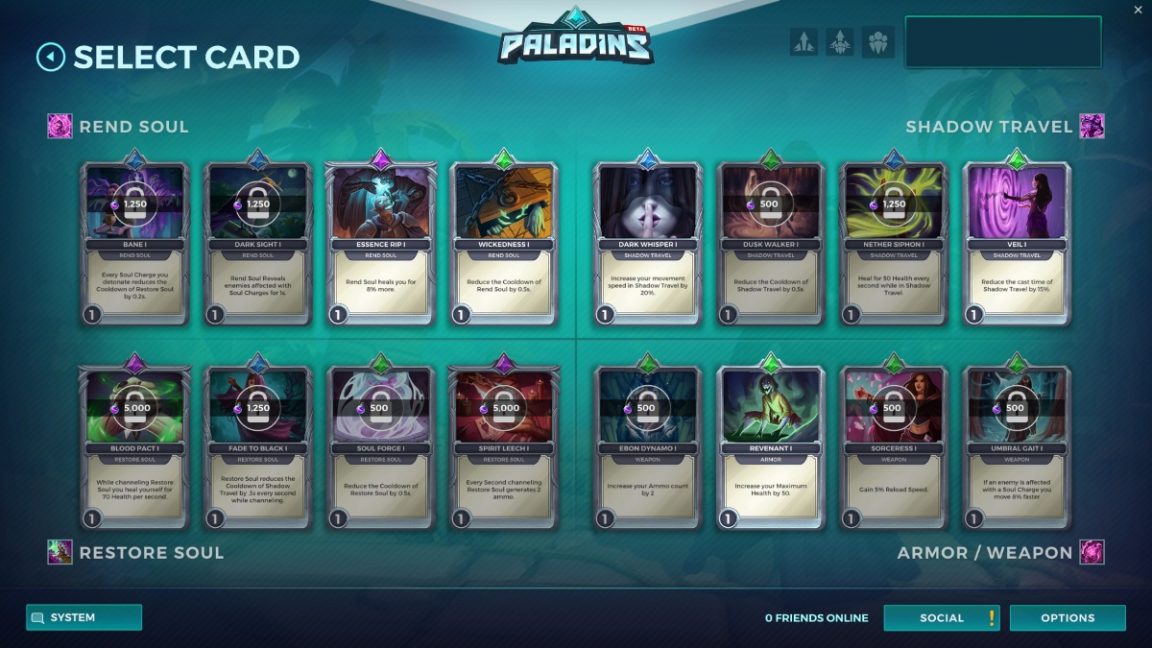 Paladins guide: tips for customising Champions, legendary cards ...