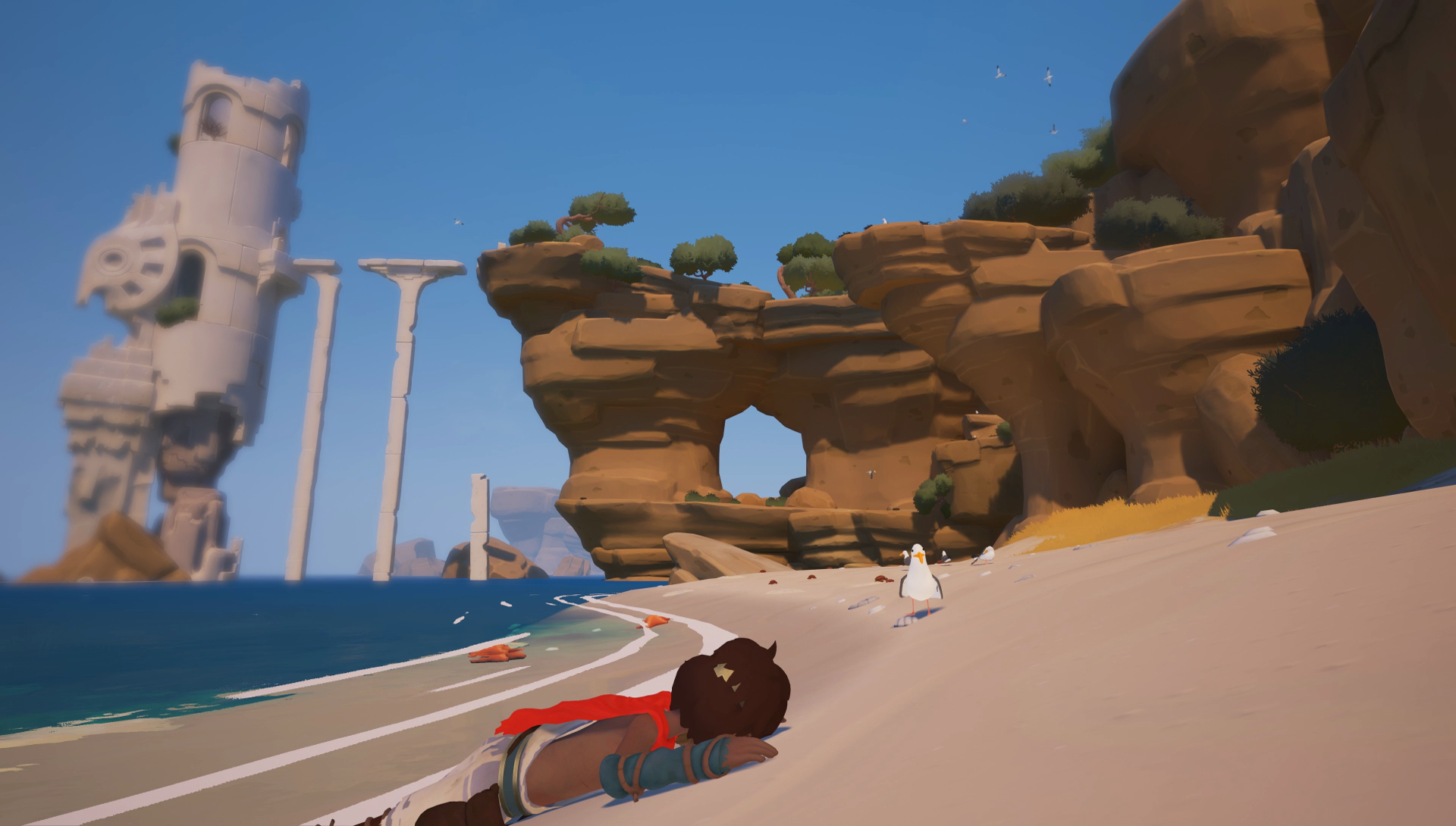 Rime guide and walkthrough: the beach, the beacons and the fox | VG247