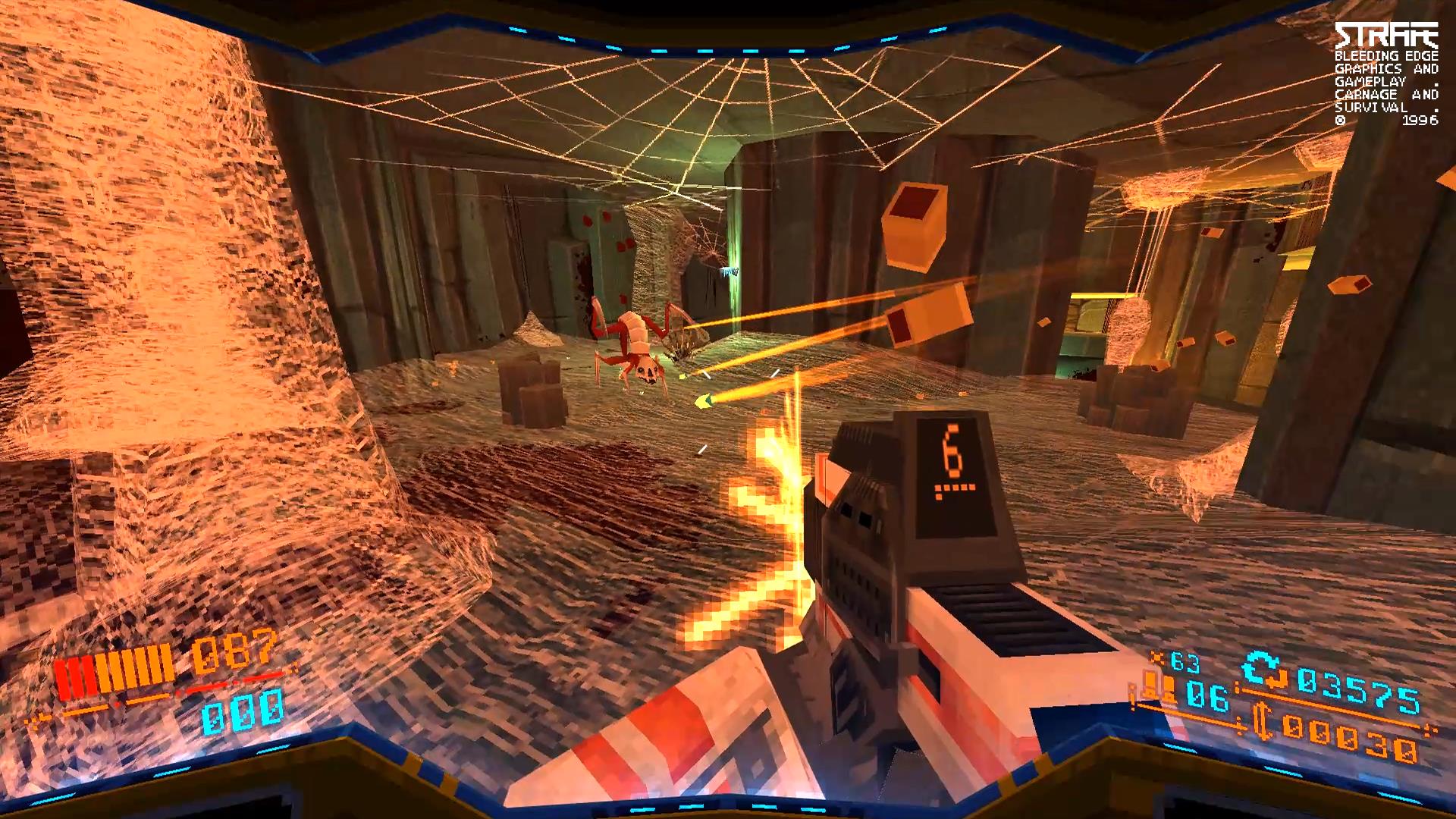 Strafe launch trailer is straight out of the 90s