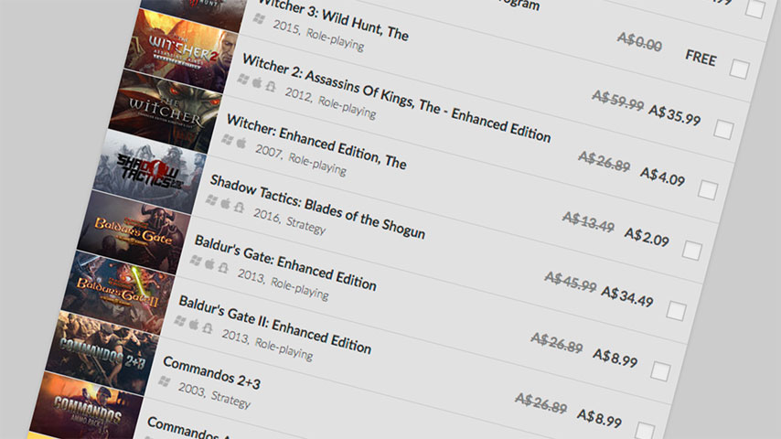 Buy anything from GOG's weekly sale, get a free game - 3 free games ...