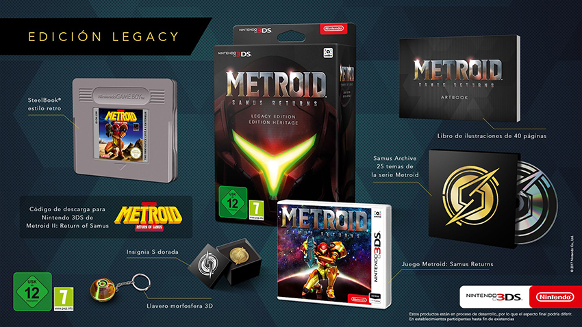 Metroid: Samus Returns Collector's Edition for Europe is bloody ...
