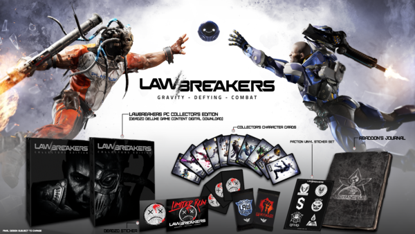 LawBreakers unveils physical release and collector's edition | VG247