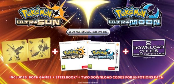 Pokemon Ultra Sun and Moon Fan Edition and Ultra Dual Edition announced ...