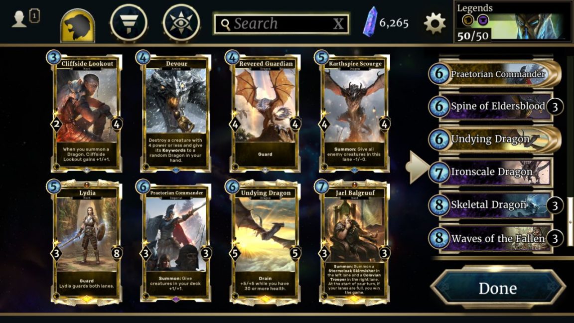 The Elder Scrolls: Legends goes cell with Android and iPhone launch