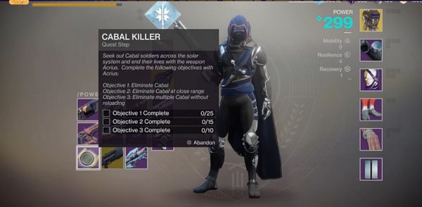 Destiny 2: how to get the Legend of Acrius Exotic Arc shotgun via On ...