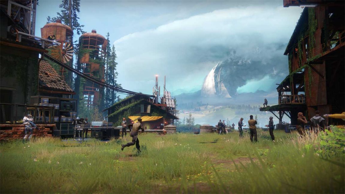 How Destiny 2's stunning sci-fi landscapes put you ahead of art, story ...