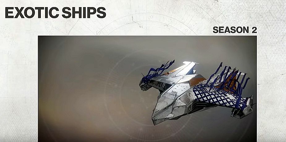 Destiny 2 - here's a recap on Seasons and a look at some cool new ships ...