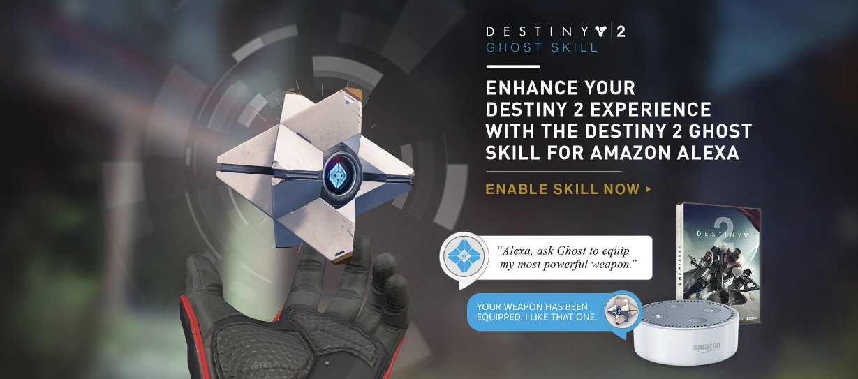 Amazon Alexa owners can now talk to their Ghost in Destiny 2 | VG247