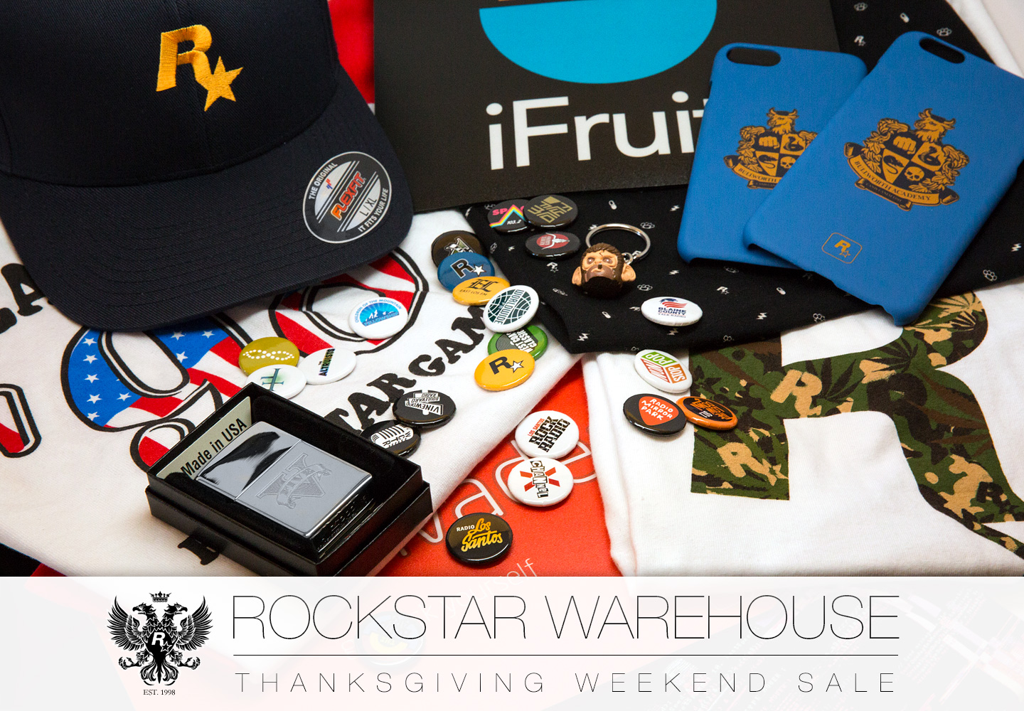 Rockstar's Thanksgiving/Black Friday sale offers cheap games and gear ...