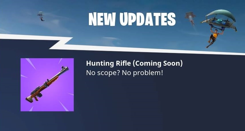 Fortnite's next weapon is the Hunting Rifle | VG247