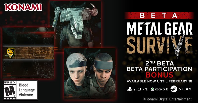 Metal Gear Survive getting one other beta, and this time PC is included
