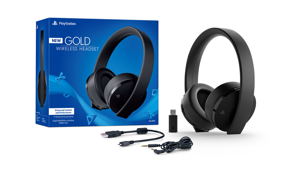 The PS4's Gold Wireless Headset is getting a new design | VG247