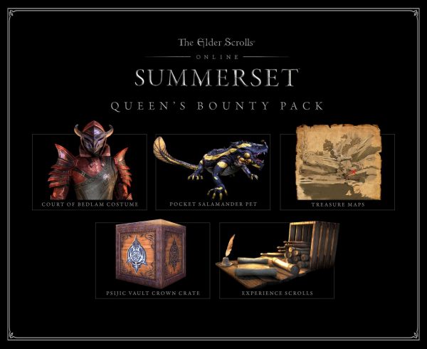 The Elder Scrolls Online: Summerset pre-order bonuses and numerous ...