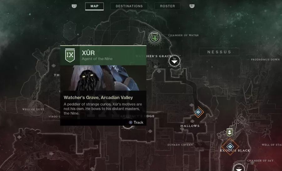 Destiny 2: Xur location and stock, April 24-27