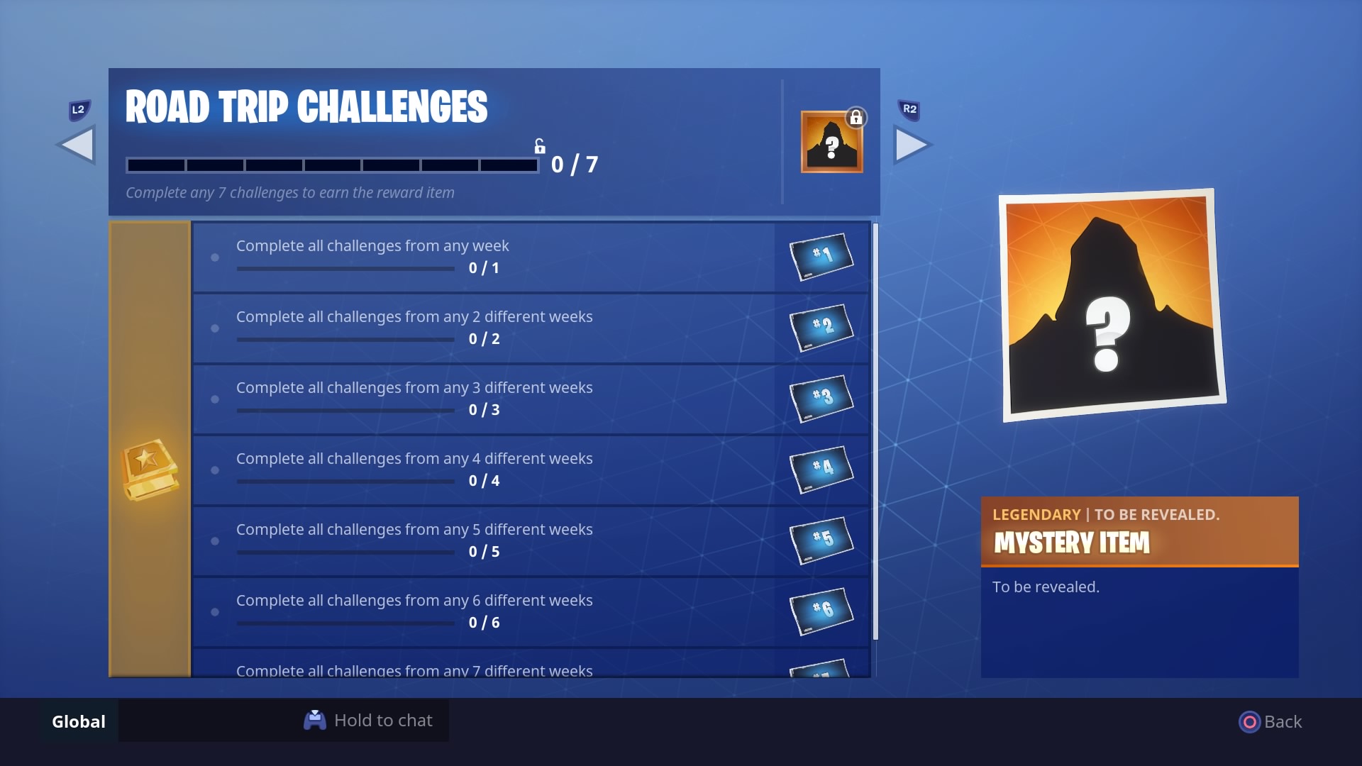 Fortnite: Drift, Ragnarok and Road Trip Progressive Skin Challenges ...