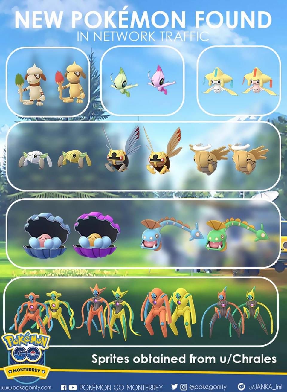 Pokemon Go datamine reveals new Pokemon in regular and shiny forms | VG247